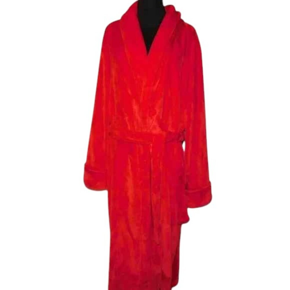 Secret Treasures Plush Comfy Cozy Red Robe Size Xl/Xg… - Gem